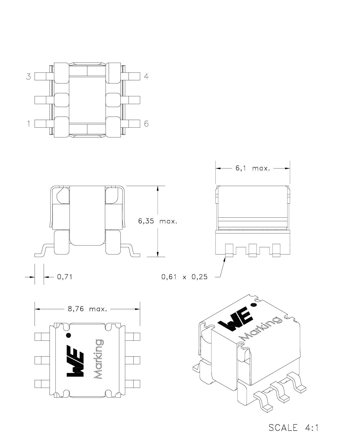 WE-PPTI Push-Pull Transformers | Passive Components | Würth Elektronik Product Catalog
